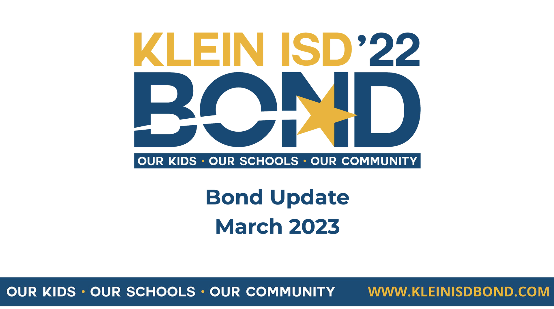 2022 Bond Update